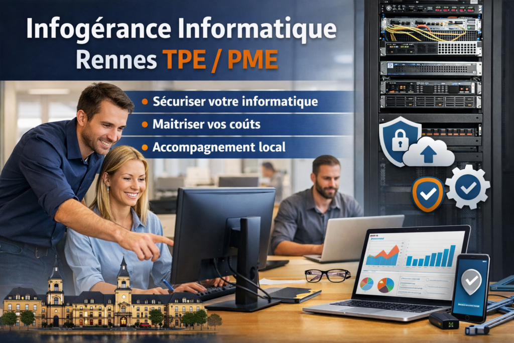 Infogérance informatique Rennes TPE PME – solution locale – Comète ...